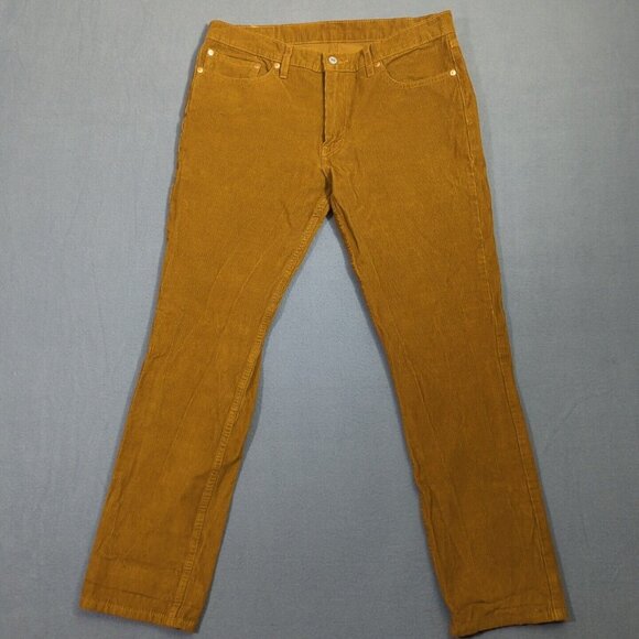 Levi's | Pants | Levis Pants Mens 36x32 Brown Corduroy 51 Slim Fit ...